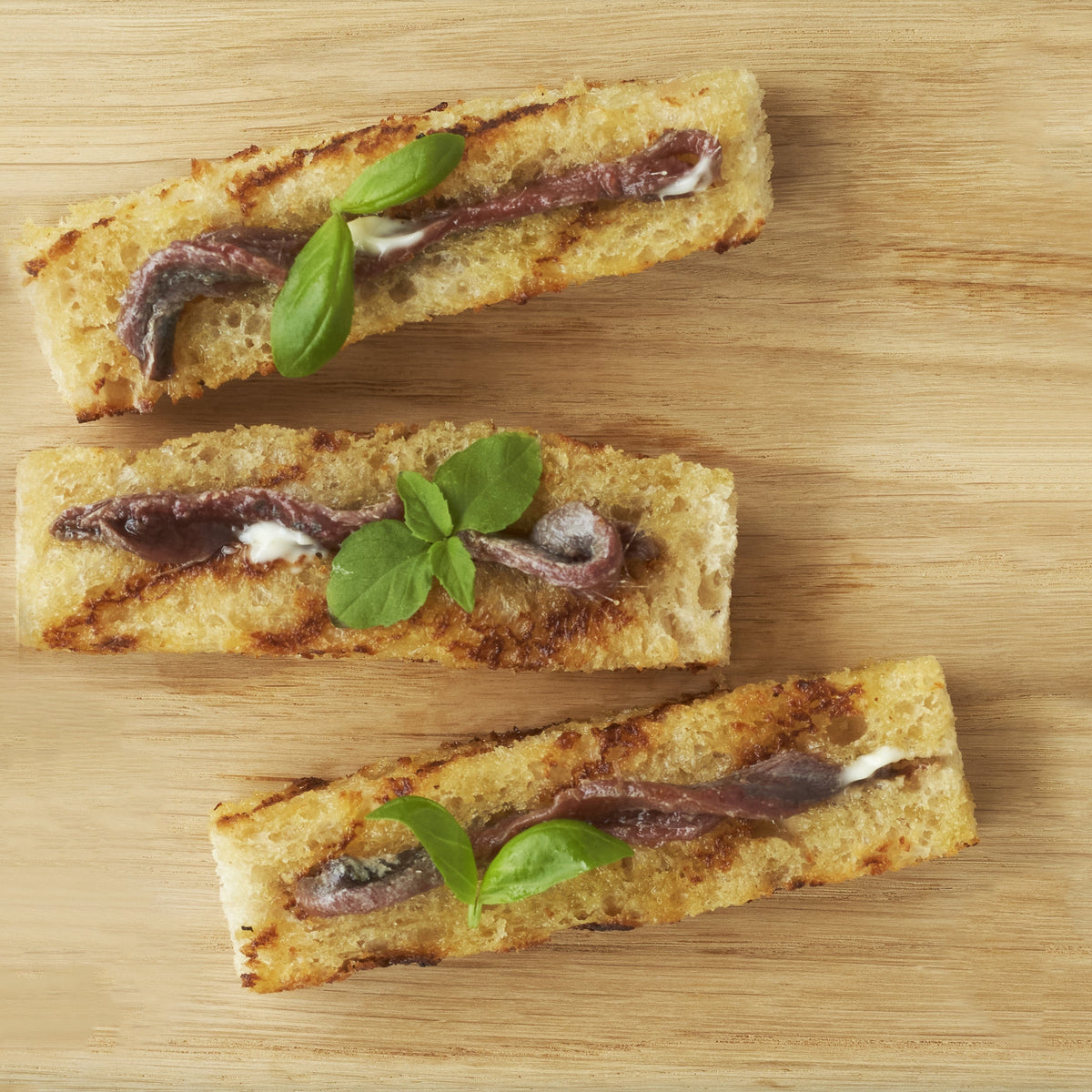 Anchovy finger sandwiches – Sabato