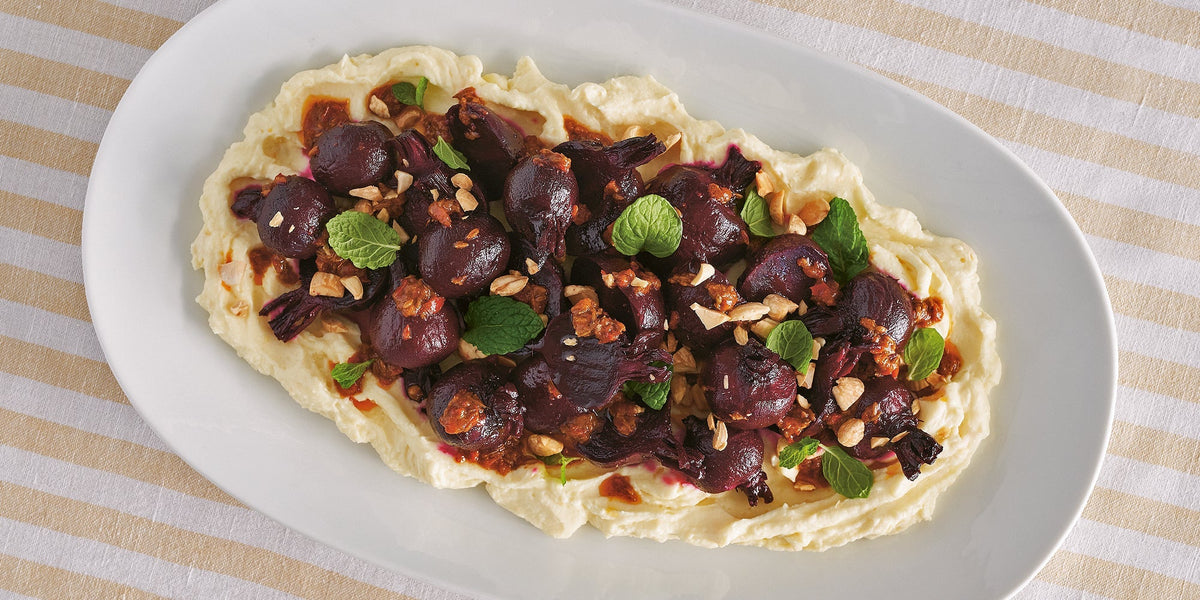 Harissa Beetroot with Preserved Lemon Whipped Ricotta – Sabato