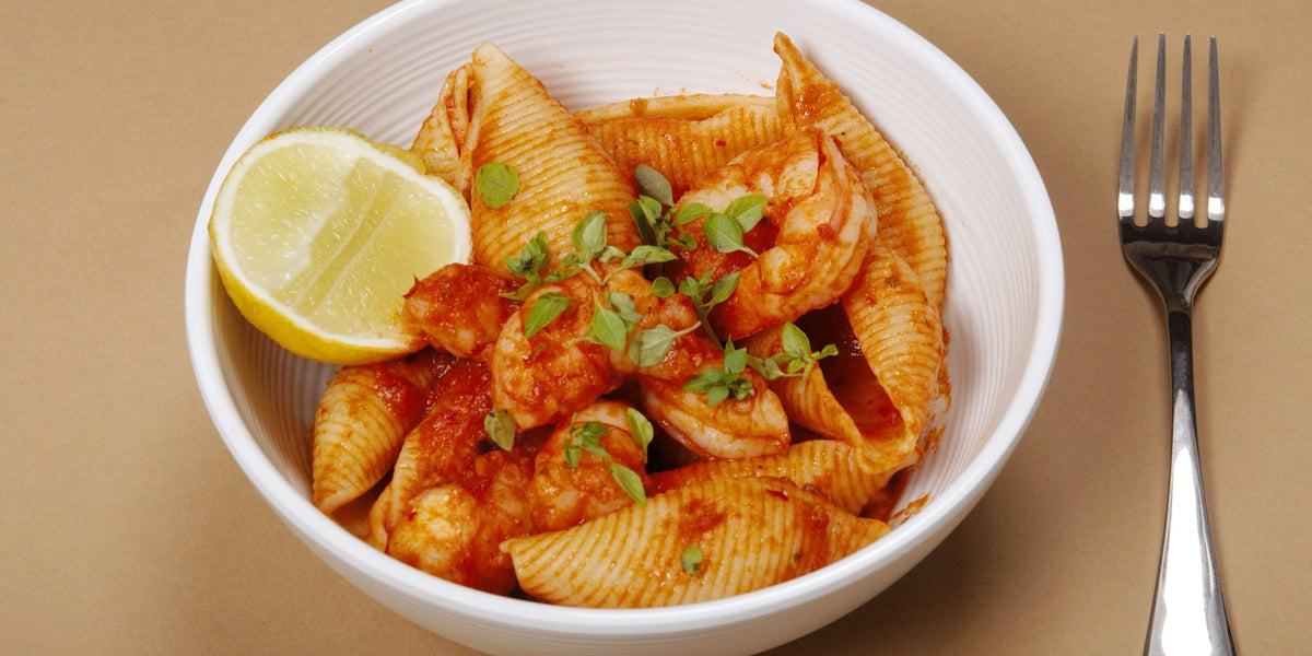 Conchiglioni with Nduja Prawns – Sabato