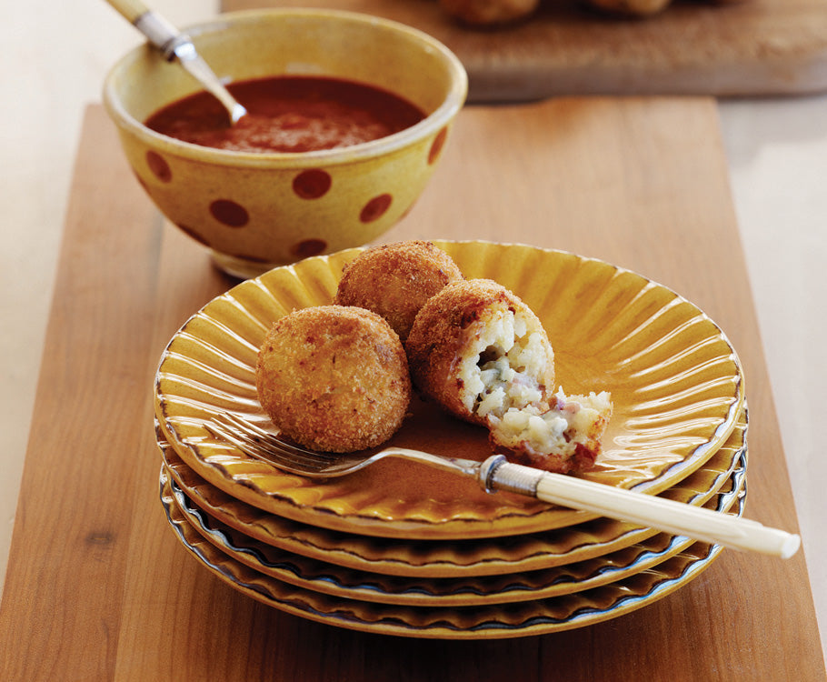 Risotto Balls (Suppli al Telefono) – Sabato