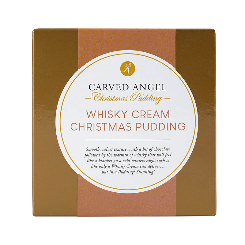 The Carved Angel Whisky Cream Christmas Pudding – Sabato